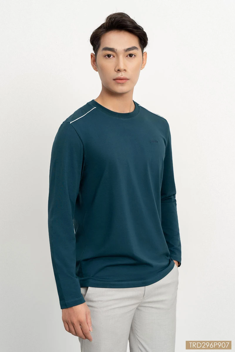 Áo thun thu đông nam dáng suông - P907 - Santino | Santino